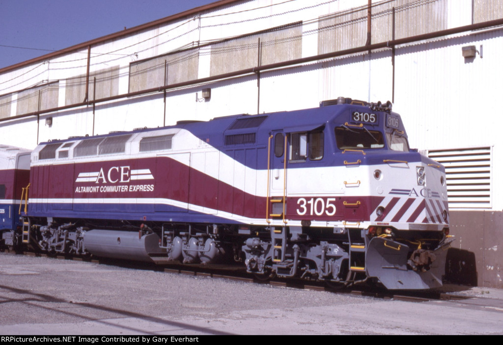 ACEX F40PH-3C #3105Altamont Commuter Express
